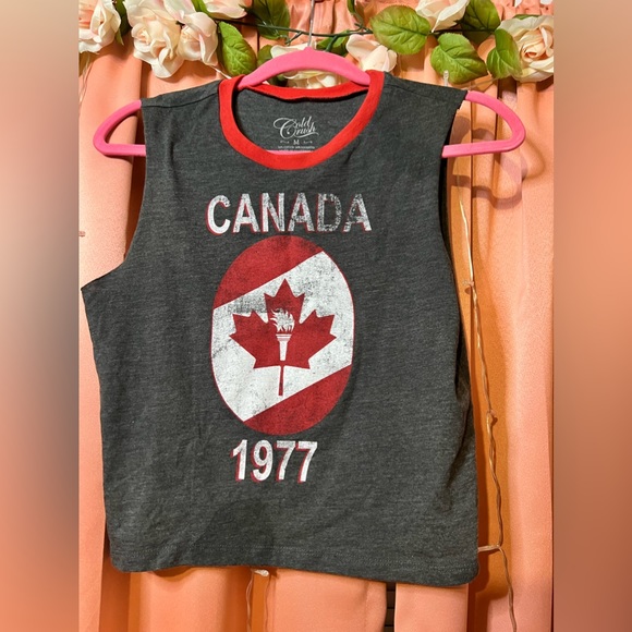 Tops | Canada Crop Tank Top | Poshmark